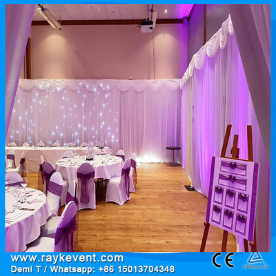 RK High Quality Pipe And Drape System/ pipe and drape kit/ curved pipe and drape