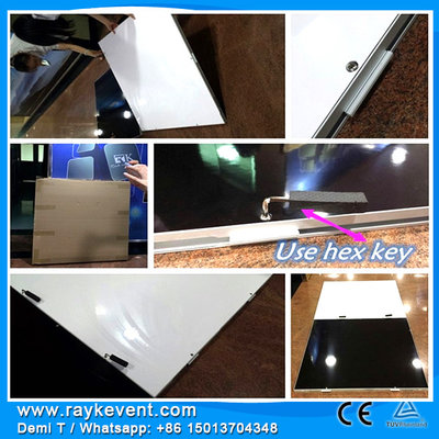 RK plastic event flooring  exterior dance floor white dance floor