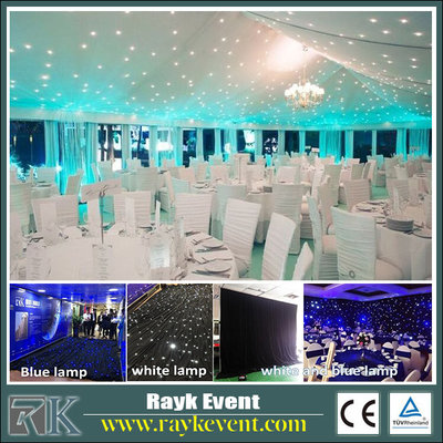 China factory price Fairy wedding led star curtain wholesale event decorations led Star Cloth