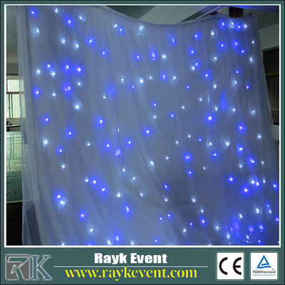 China factory price Fairy wedding led star curtain wholesale event decorations led Star Cloth