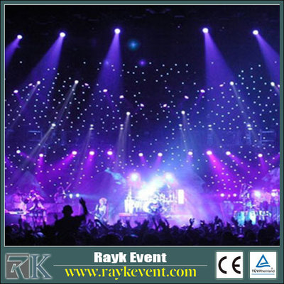 Singapore factory star curtain inflatable events decoration Wedding Party Curtain