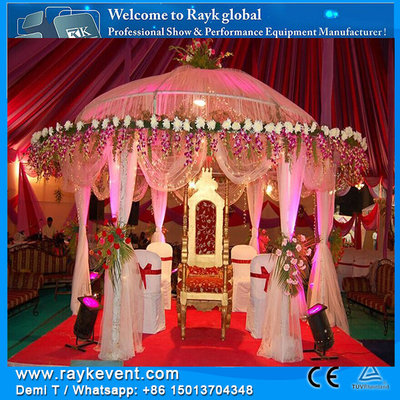 Latest wedding decor pipe and drape backdrop round chiffon drape for wedding decoration wedding supplies
