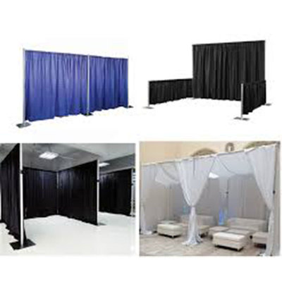 10ftx10ft backdrop pipe and drape for wedding aluminum backdrop stand pipe drape stage