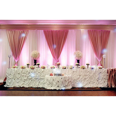 Christmas Wedding Backdrop Backdrop Ceiling Drape Fabric Square Pipe Railing