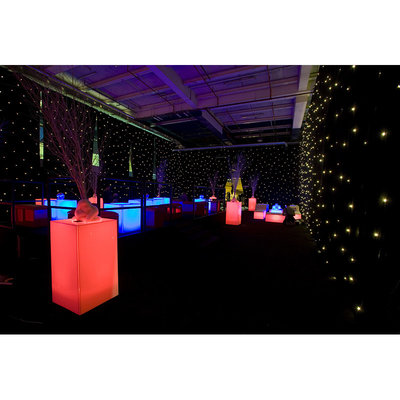 Stage elegant backdrop led display led star drop curtain fairy lights curtain led
