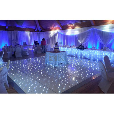 60x60cm Module High Quality Led Dancing Floor Rgb Dancing Floor Tempered Glass Dance