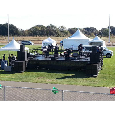 Best Selling Black 0.4-0.6m Adjsutable portable outdoor stage portable stage curtain backdrop