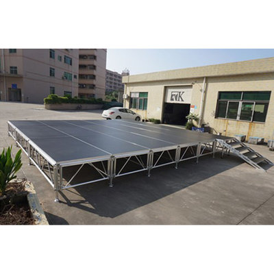Best Selling Black 0.4-0.6m Adjsutable portable outdoor stage portable stage curtain backdrop