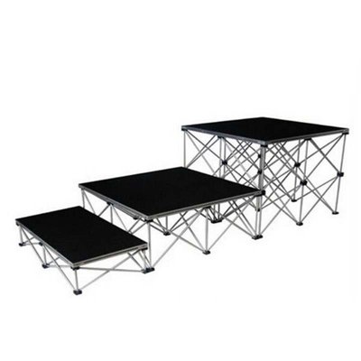 China professional supplier 1mx1m module portable wedding stages portable stage speaker available height