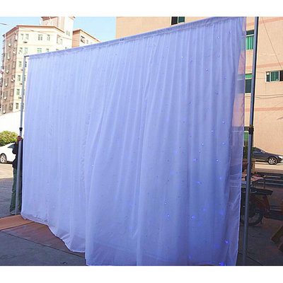 3x3m led light starry sky lighting wedding backdrop led starcloth components