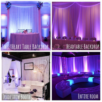 Backdrop wedding aluminum backdrop stand 8 to 10 feet pipe and drape system