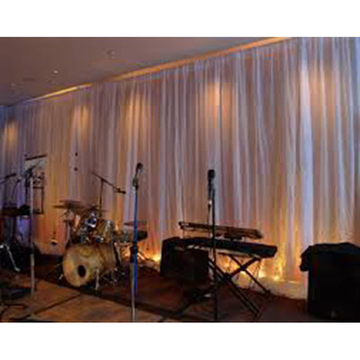 LED star cloth curtain backdrop wedding aluminum backdrop stand pipe and drape system