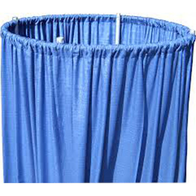 10ft diameter Aluminum round wedding backdrop wedding draping material Pipe Drape Kits For Sale