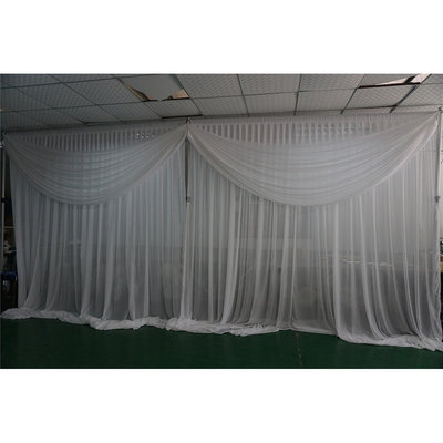 RK stage decoration backdrop fabric decoration aluminum pipe drape system