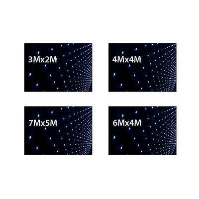 Customized Decorative running led lights for christmas led light black curtain wall light stage background decoration