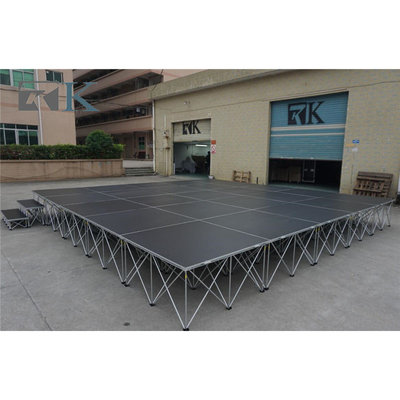 20ft x20ft  laser stage lighting portable portable wooden stage outdoor portable wedding stage