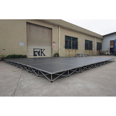 RK 32ft x32ft  aluminum portable outdoor concert stages portable stage spot light folding portable stage system