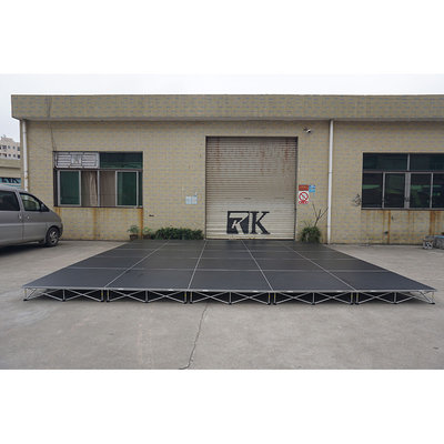 RK 32ft x32ft  aluminum portable outdoor concert stages portable stage spot light folding portable stage system
