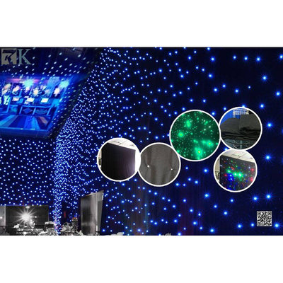 10m x4m wedding decoration stage backdrops white dj used led curtain light dmx light curtain
