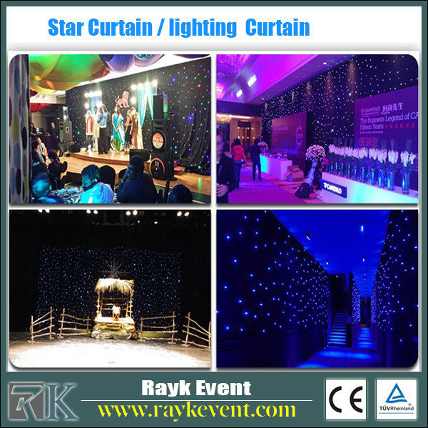 High quality White/black Led Dj Light Curtain Disco Light Led Stage Lighting