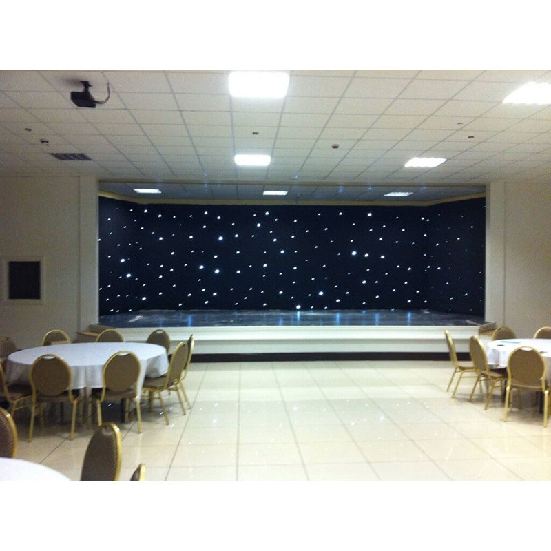 LED 600x600cm ceiling panel light led light screen backdrop led light stage curtain