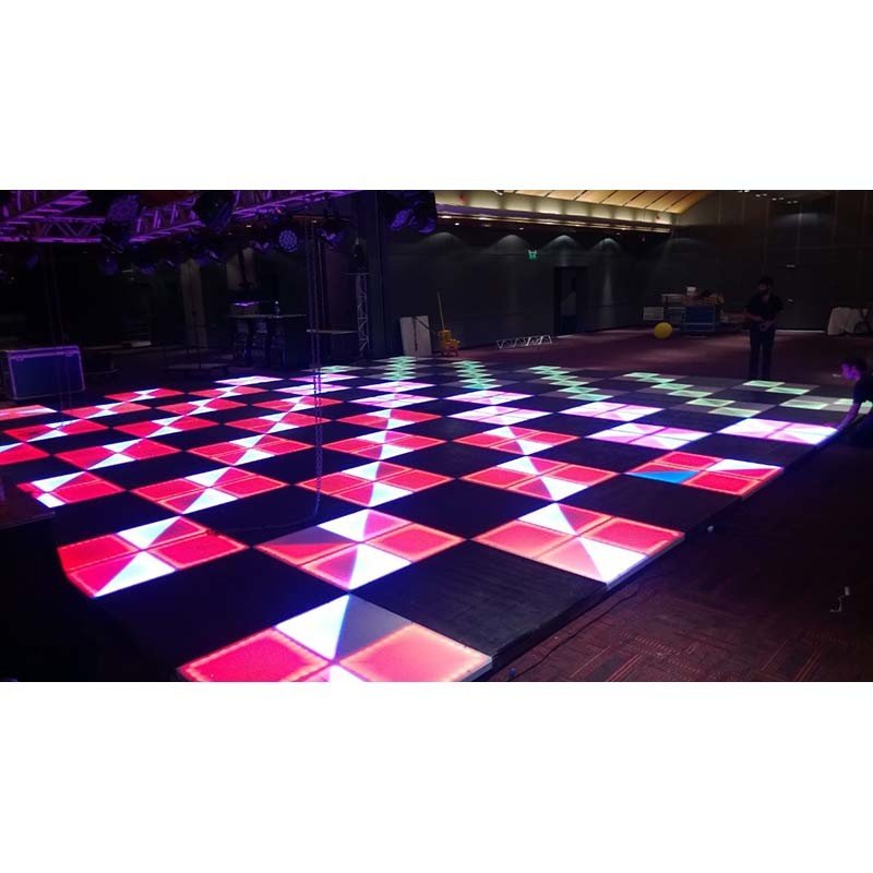 China factory price portable dance floors for sale cheap dance floor led