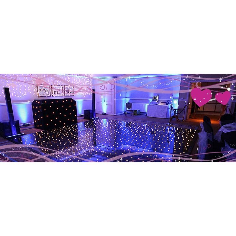 2ftx4ft easy to move used led dance floor for sale white led dance floor portable dance floors for sale