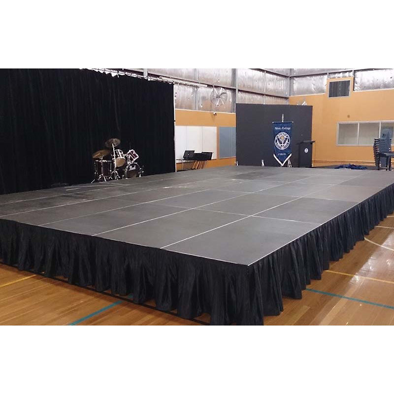 24ftx24ft Wedding hotel portable stage portable lightweight stage truss adjustable height stage
