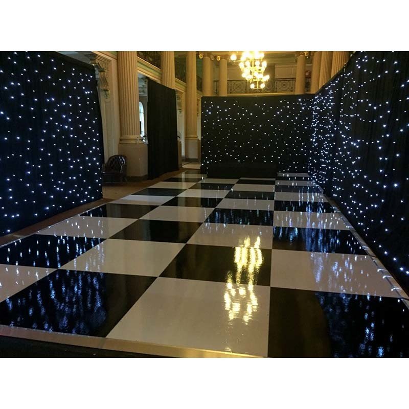 Make lighted dance floor led video dance floor led dance floor 30ft black portable led dance floors for sale