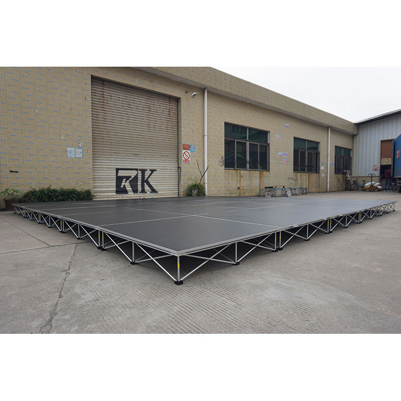 RK 32ft x32ft  aluminum portable outdoor concert stages portable stage spot light folding portable stage system