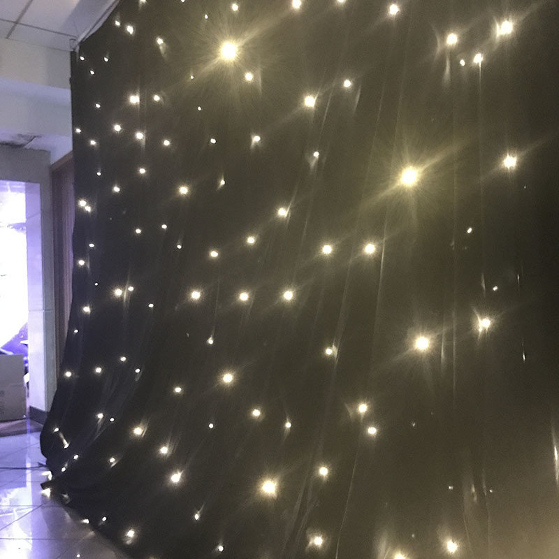Fabric backdrops for weddings led curtains for stage backdrops starlight backdrop curtain