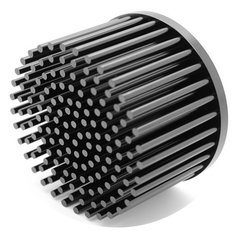 LED downlight spotlight heatsink manufacturing diameter 48-120mm black aluminum 1070
