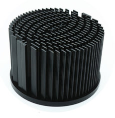 diameter 48mm to 130mm black anodized Forging AL1070 LED downlight  heatsink dissipated 7W-200W