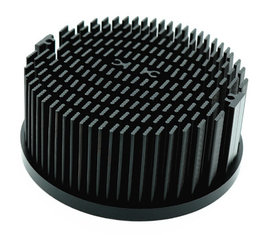 IP54 OD 48mm to 130mm LED downlight  heatsink black anodized Forging AL1070 dissipated 7W-200W