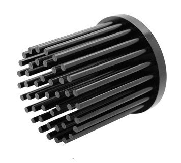 COB SMD LED downlight spotlight heatsink manufacturing GooLED series Pin Fin Φ 48-120mm for Xicato module