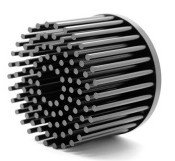 LED downlight spotlight heatsink manufacturing diameter 48-120mm black aluminum 1070