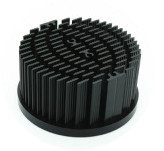 dissipated 7W-200W IP54 OD 48mm to 130mm COB/SMD LED downlight  heatsink black anodized Forging AL1070