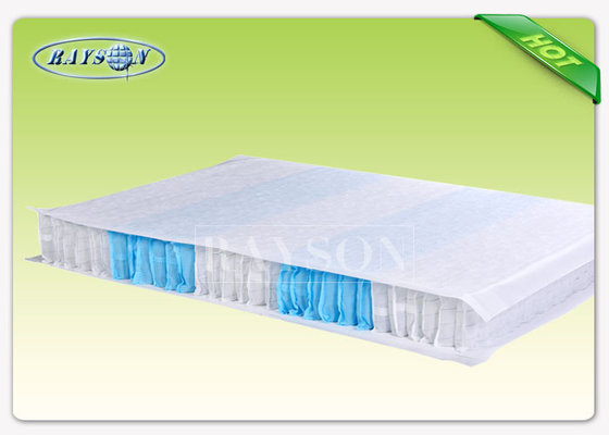 Breathable Polypropylene Spunbond Non Woven Fabric , Pocket Spring Cloth