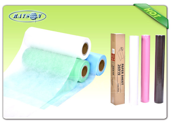 Water Proof Oval Pattern White Color SMS Non woven Fabric For Sanitary Napkin Leg Cuff
