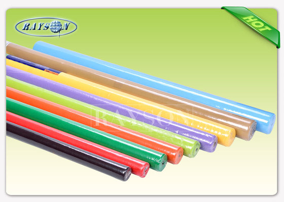 Diposable Printed Non Woven Tablecloth / TNT Table Runner 50cm Precut Disposable Table Cloths