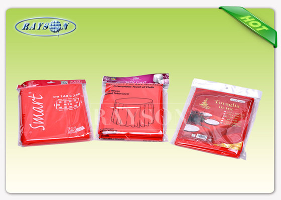 38G / 45G / 50G Polypropylene Spunbond Non woven Table Cover , Nonwoven Products