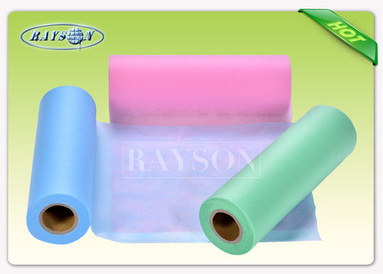 Function Antibacterial PE Coated Plastic Disposable Non Woven Bed Sheets