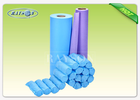 Breathable Polypropylene Spunbond Non Woven Fabric , Pocket Spring Cloth