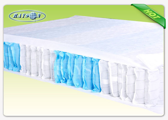 Blue White Color Range PP Spunbond Non Woven Fabric For Bedsheet Wipe Slipper