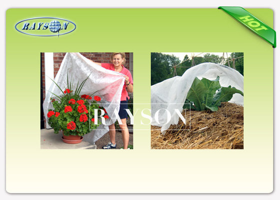 Agriculture Winter Frost Protection Fabric Spunbond Air Prmeable Non Woven / Spunbonded Technics
