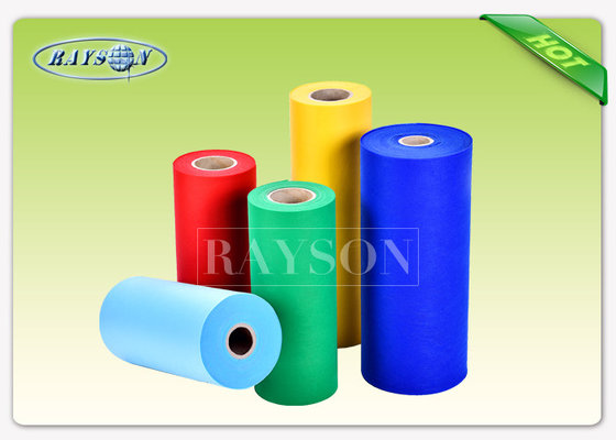 Waterproof Non Woven Medical Fabric With PE Coating , Disposable Hospital Bed Sheets