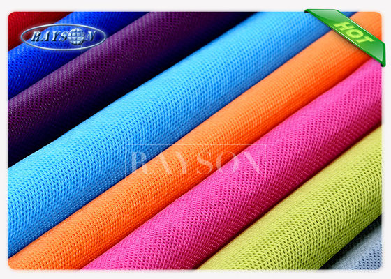 B Grade Eco friendly Damond Design PP Spunbond Non Woven Fabric / Non Woven Bag Fabric