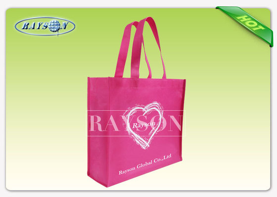 Recyclable Polypropylene Tote non woven grocery Bag With PP webbing for Supermarket