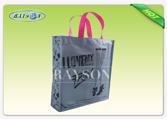 Bopp Glossy PP Shopping Tote PP Non Woven Bags 70gsm - 90gsm 10x20x30 cm With Handle