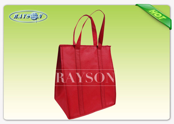 Recyclable Polypropylene Tote non woven grocery Bag With PP webbing for Supermarket